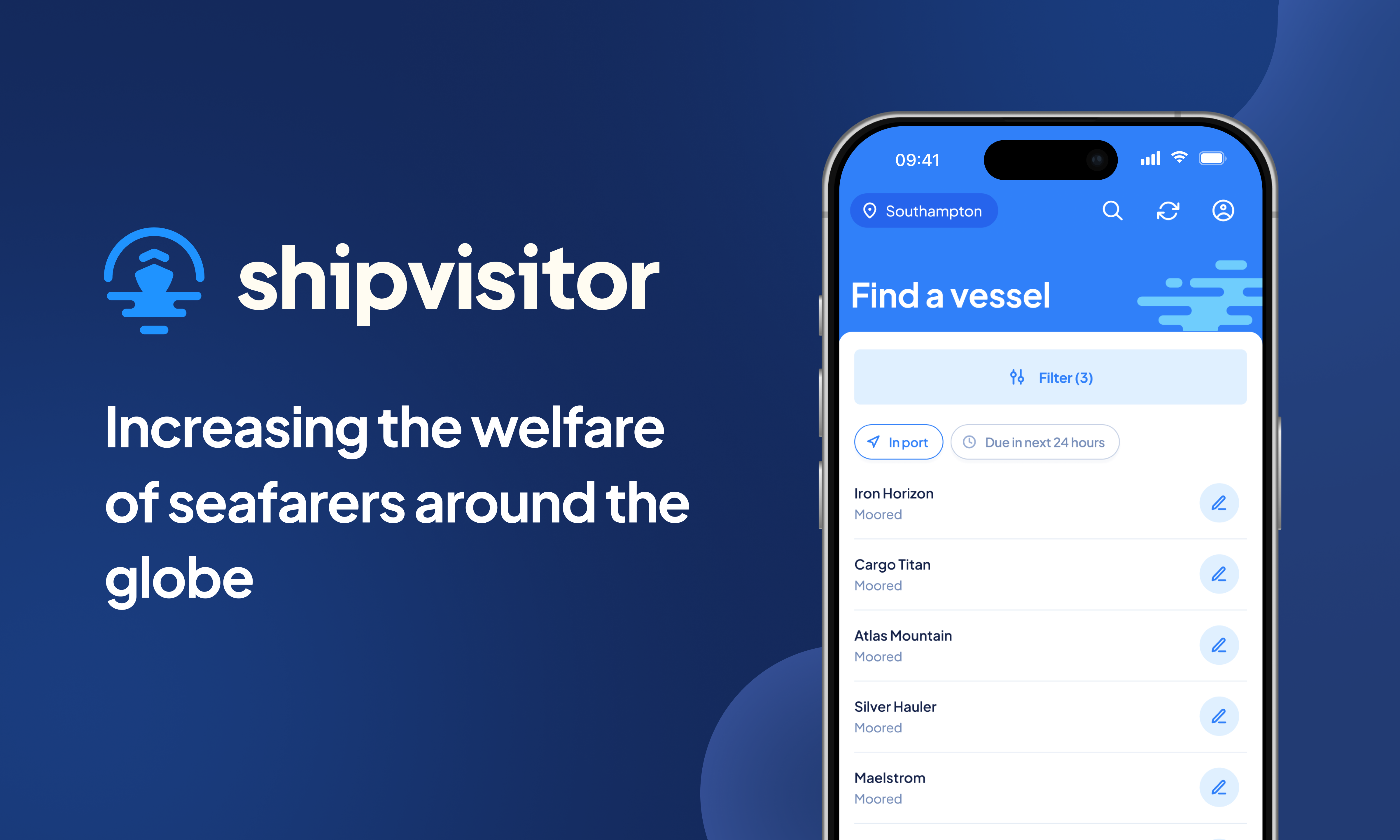 ShipVisitor App serving seafarers globally